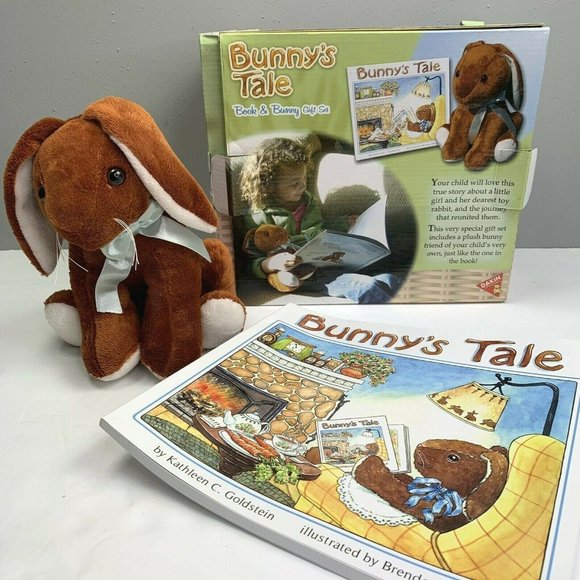 Dakin | Toys | Dakin Bunny Tale Plush Rabbit And Book Easter Gift ...